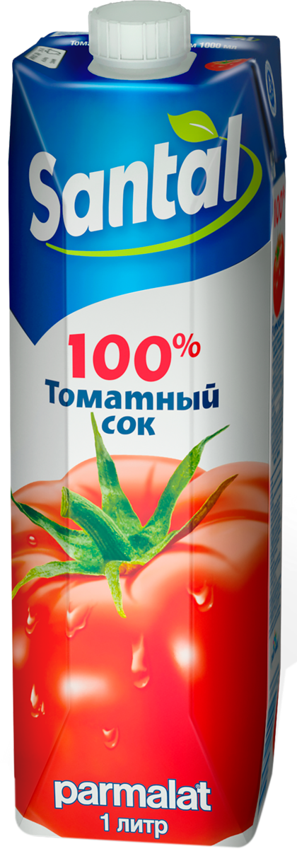 Сок Сантал томат Пармалат т/п, 1 л купить в магазине Табрис