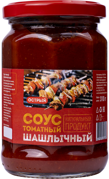 Соус томатный шашлычный Маслопродукт с/б, 310 г купить в магазине Табрис